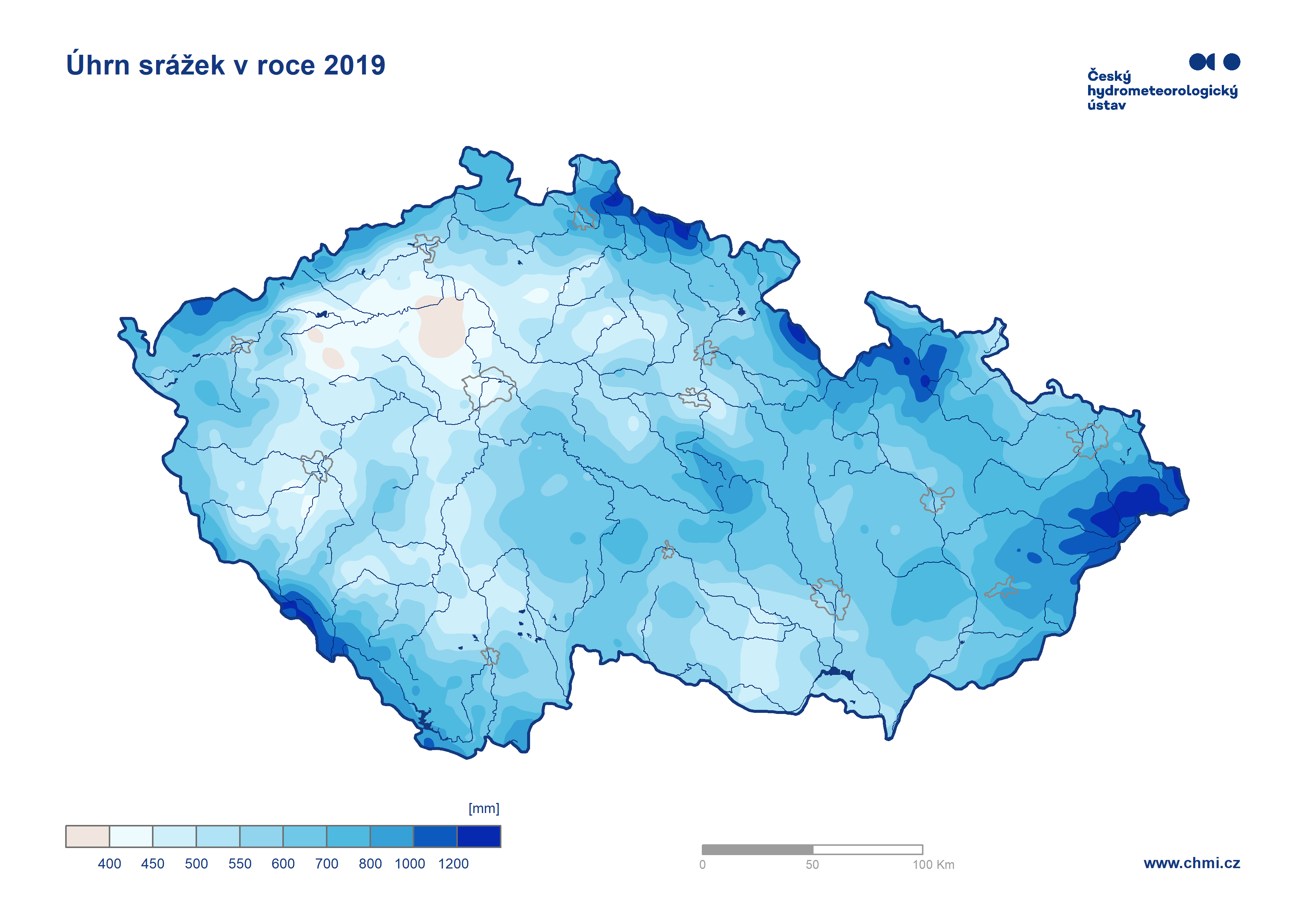 CHMI portal : Historical data : Weather : Climate maps